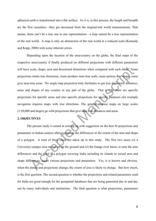 Need for Pan India Compatibility of Geospatial Databases in Terms of ...