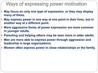 Need for power | PPTX