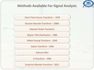 S-Transform,Empirical Wavelet Transform,Limitation of S-Transform, | PPTX