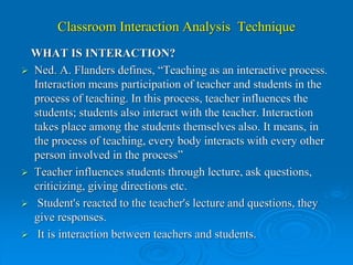 Need for psychological knowledge & classroom interaction techniques | PDF
