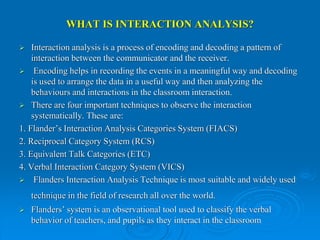 Need for psychological knowledge & classroom interaction techniques | PDF