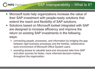Need For Sap Integration | PPT