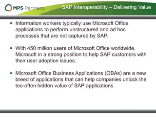 Need For Sap Integration | PPT