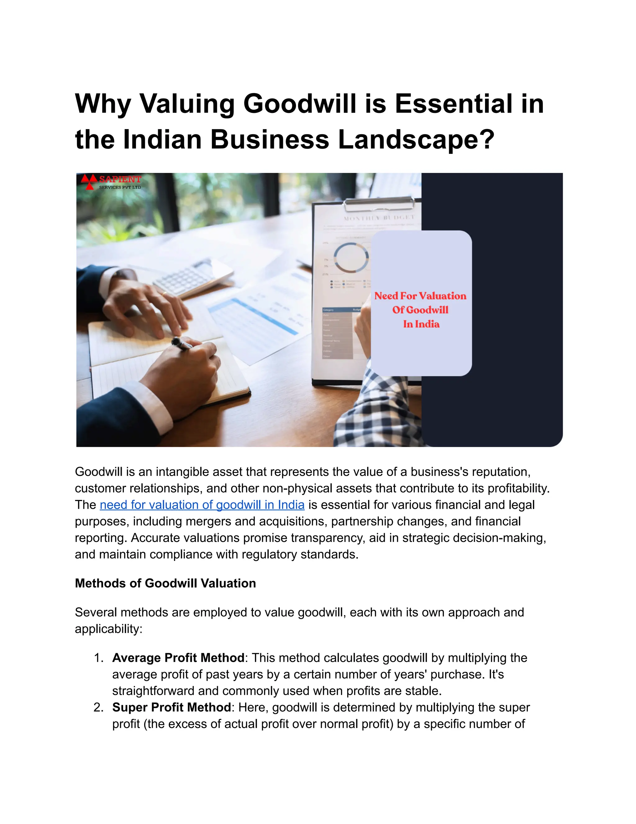 need for valuation of goodwill in india - Google Docs.pdf
