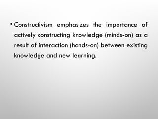 Needham's 5 Phase Constructivist Model and 5E Cycle Model.ppt