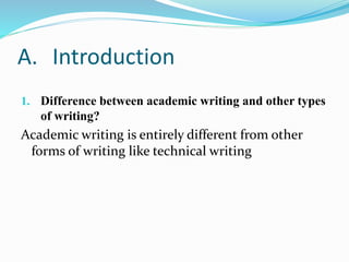 Need help with academic writing | PPTX
