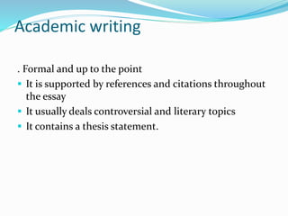 Need help with academic writing | PPT