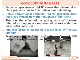 ENHANCEMENT OF SEISMIC PERFORMANCE OF STRUCTURES USING HyFRC | PPT