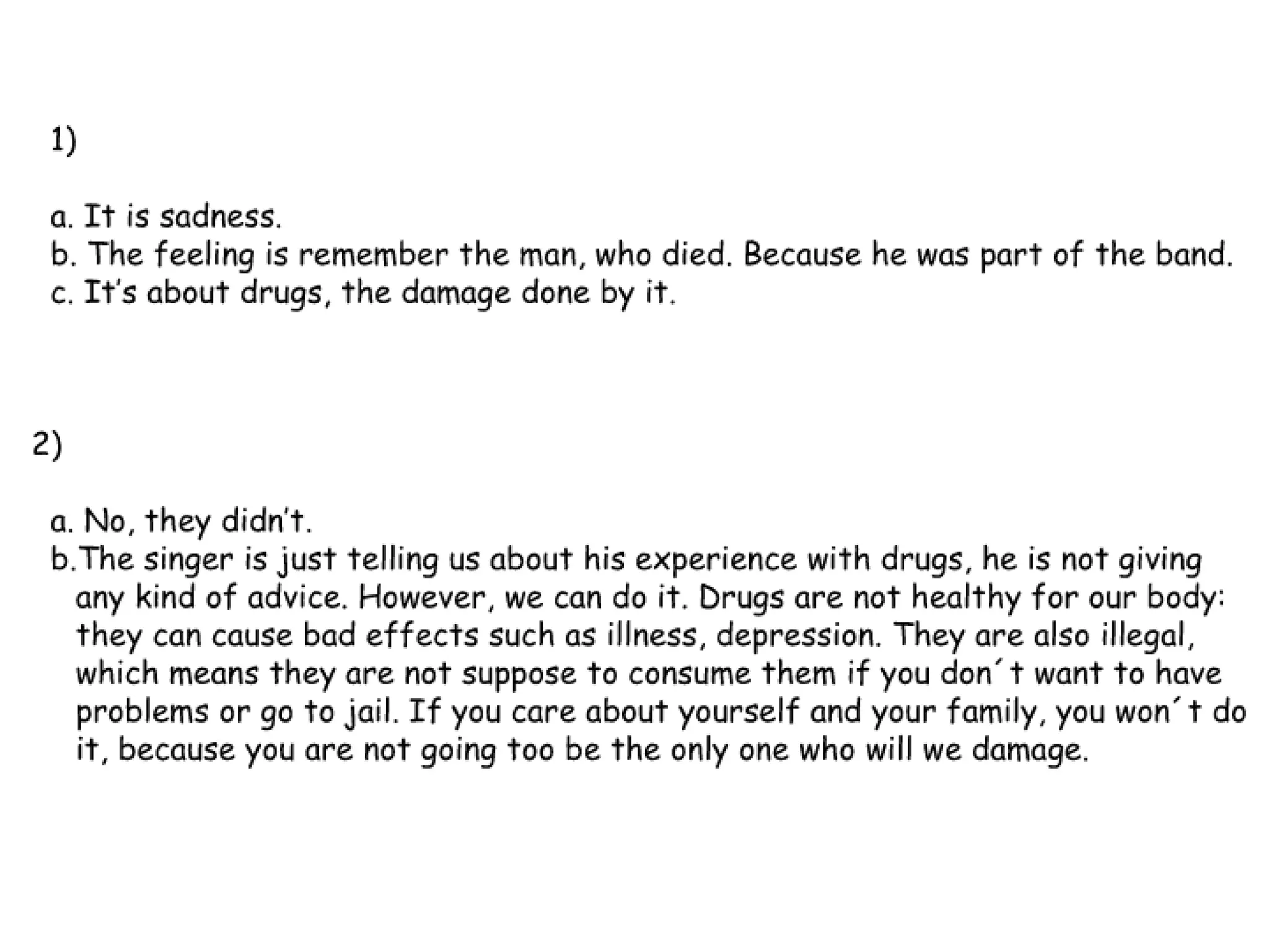 NEEDLE AND THE DAMAGE DONE | PDF