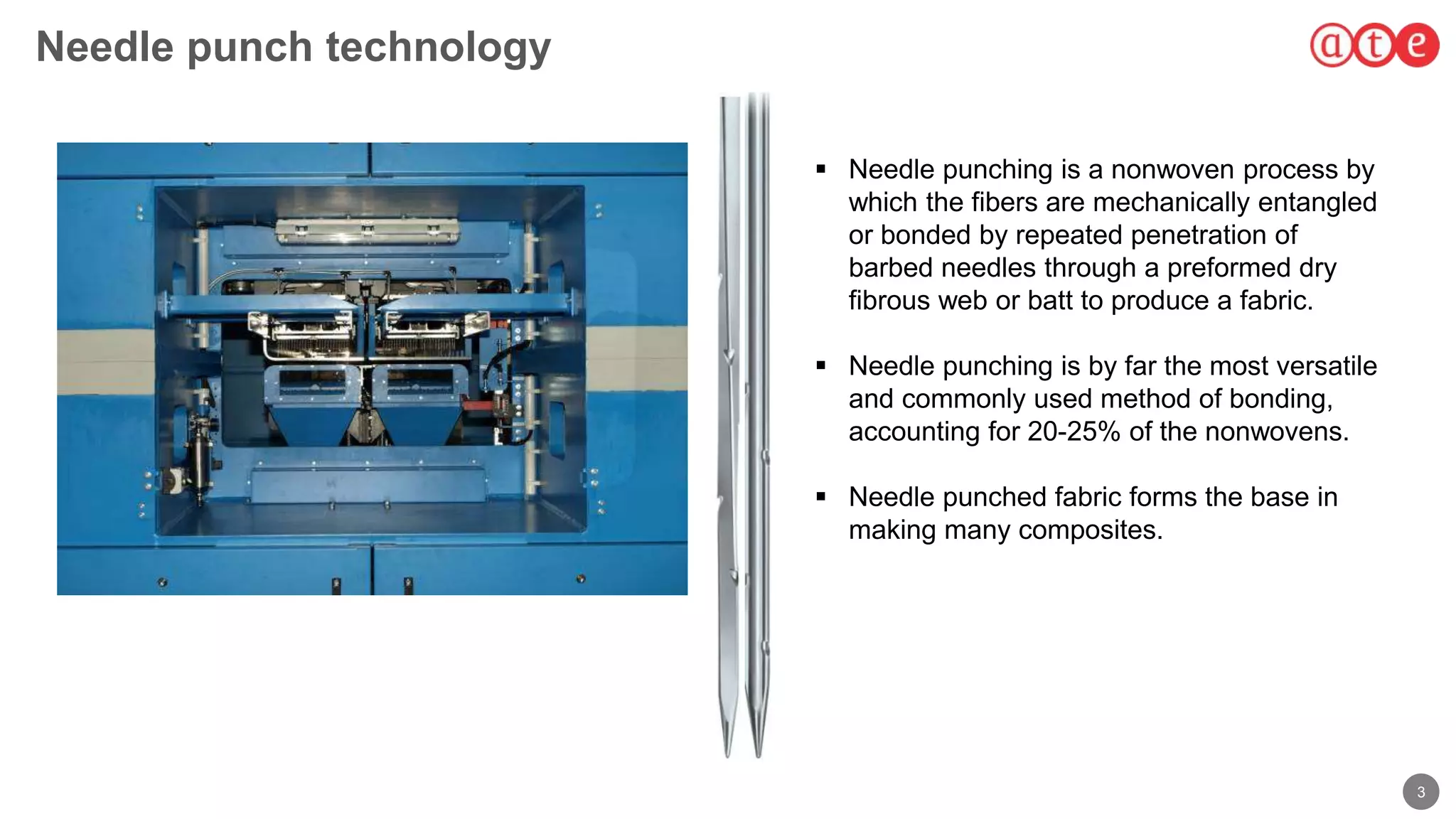 Needle punch nonwoven applications | PPTX