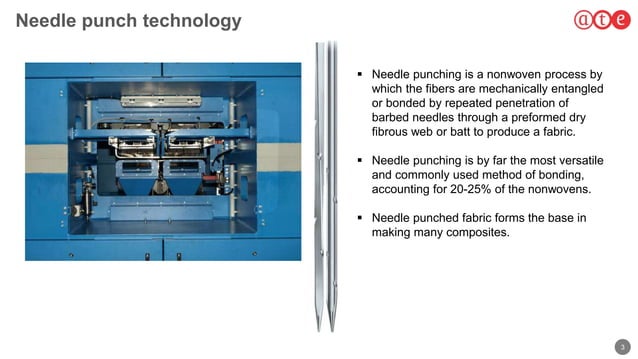 Needle punch nonwoven applications | PPTX | Needlework | Arts and Crafts