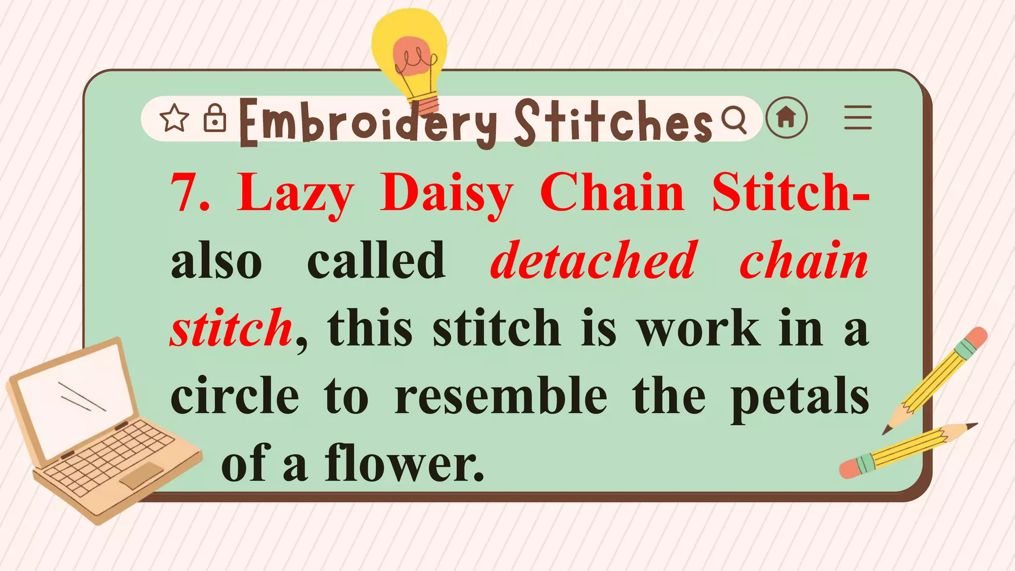 NEEDLECRAFT EMBROIDERY TLE.pptx