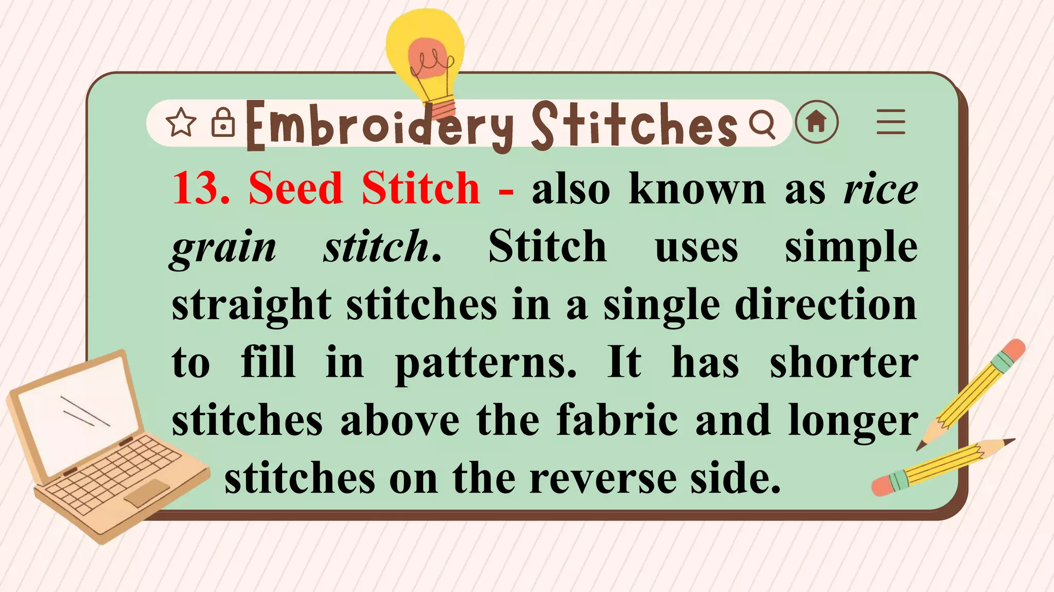 NEEDLECRAFT EMBROIDERY TLE.pptx