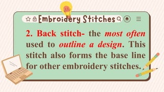 NEEDLECRAFT EMBROIDERY TLE.pptx