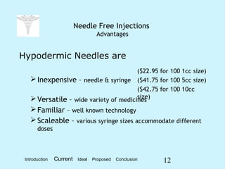 Needle Free Injectors | PPT