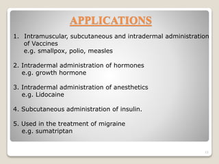 Needle free injections rohit bharti | PPTX