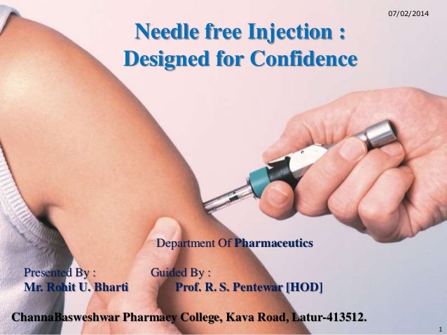 Needle free injections rohit bharti