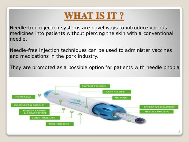 Needle free injections rohit bharti