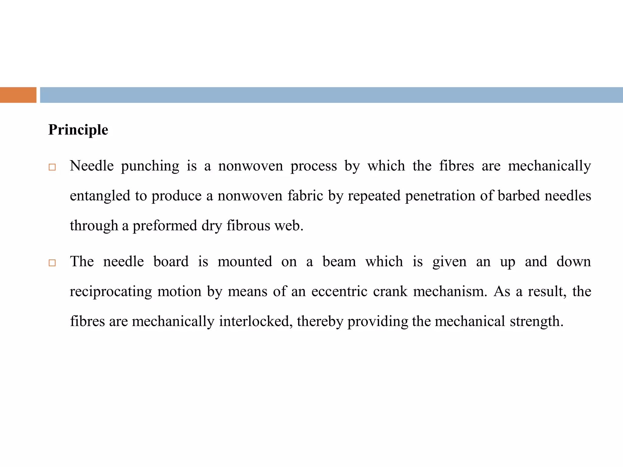 Needle punching nonwovens | PDF