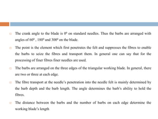 Needle punching nonwovens | PPT
