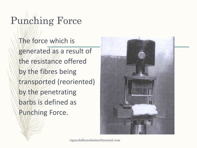 Needle punching technique by Vignesh Dhanabalan | PPTX | Needlework ...