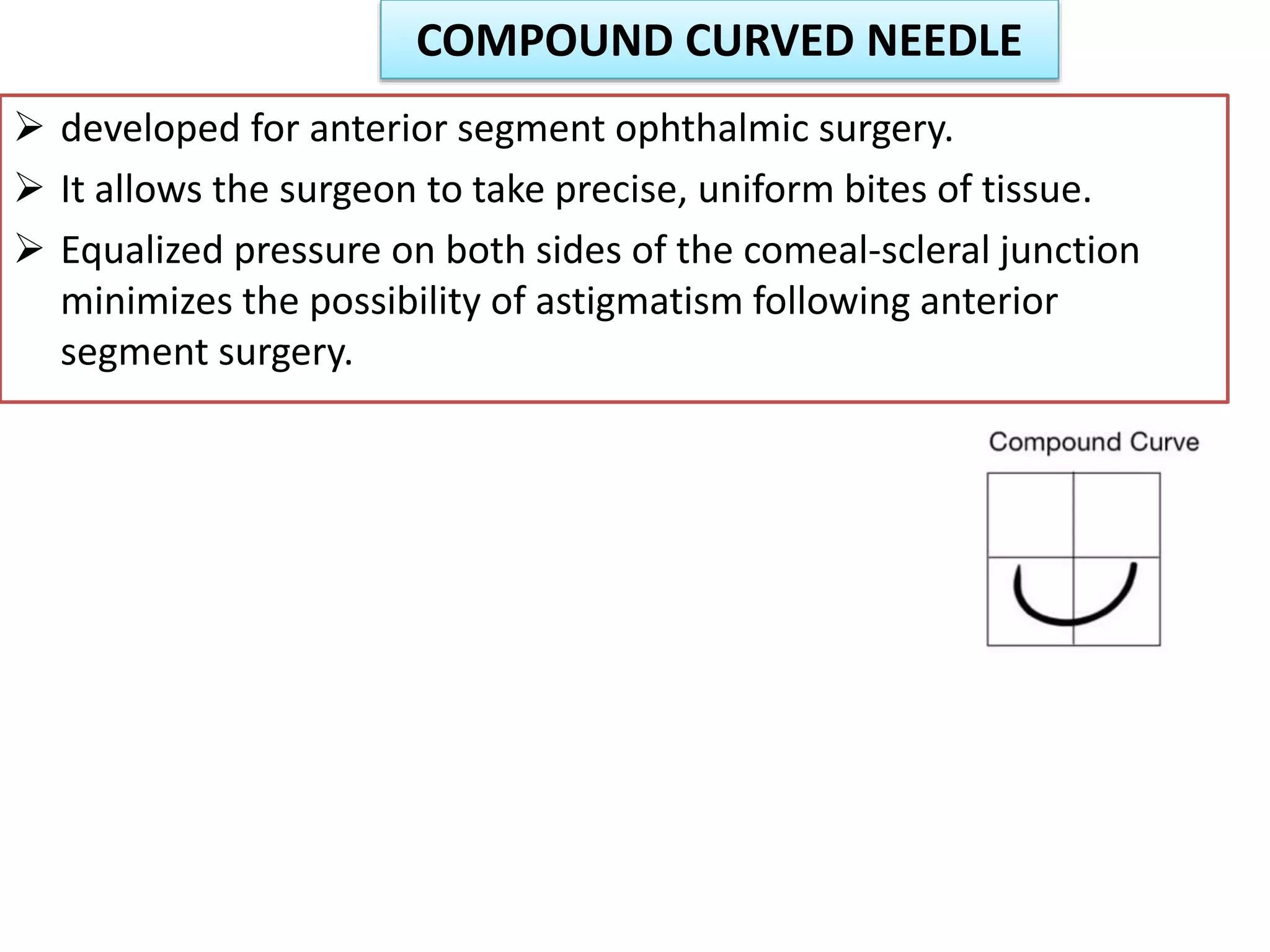 Surgical needles basics | PPTX