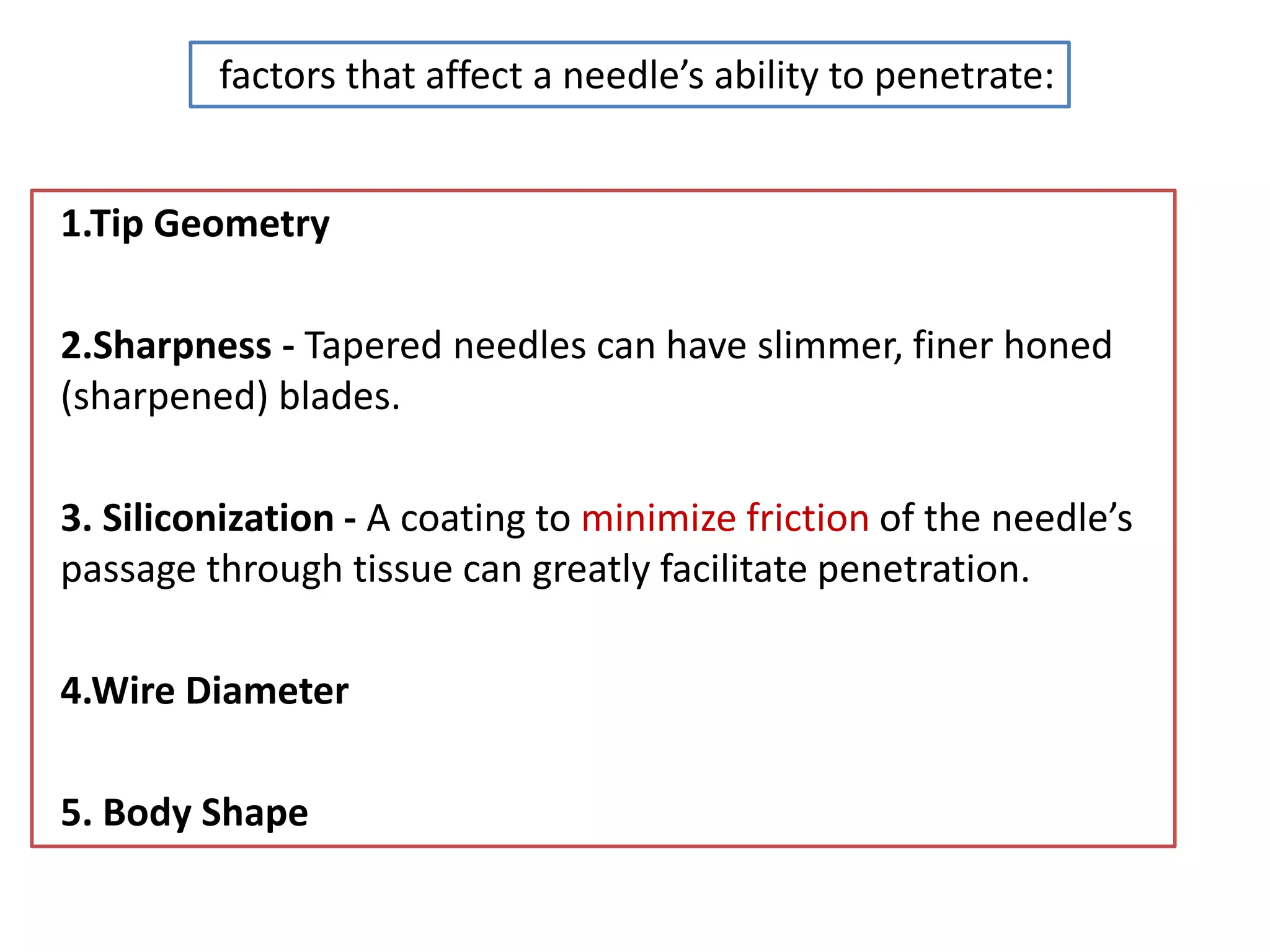Surgical needles basics | PPTX