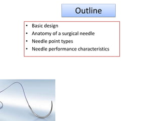 Surgical needles basics | PPTX
