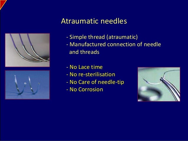 Surgical needles basics