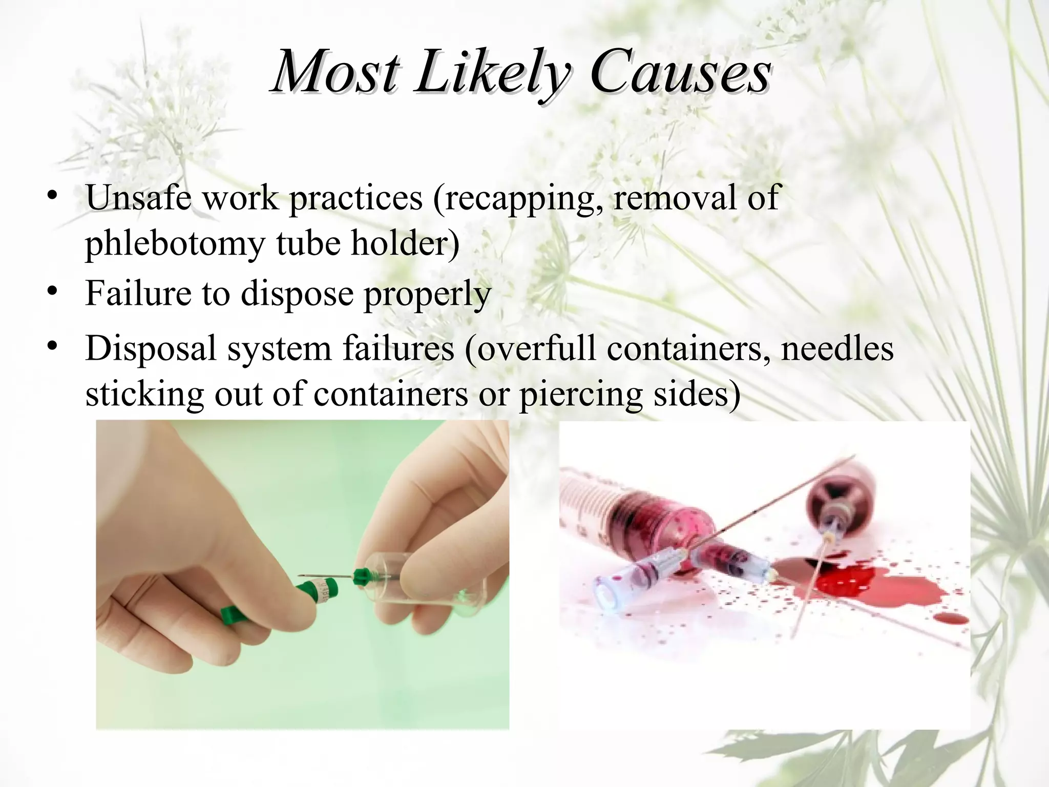 Needle stick Injury | PPT