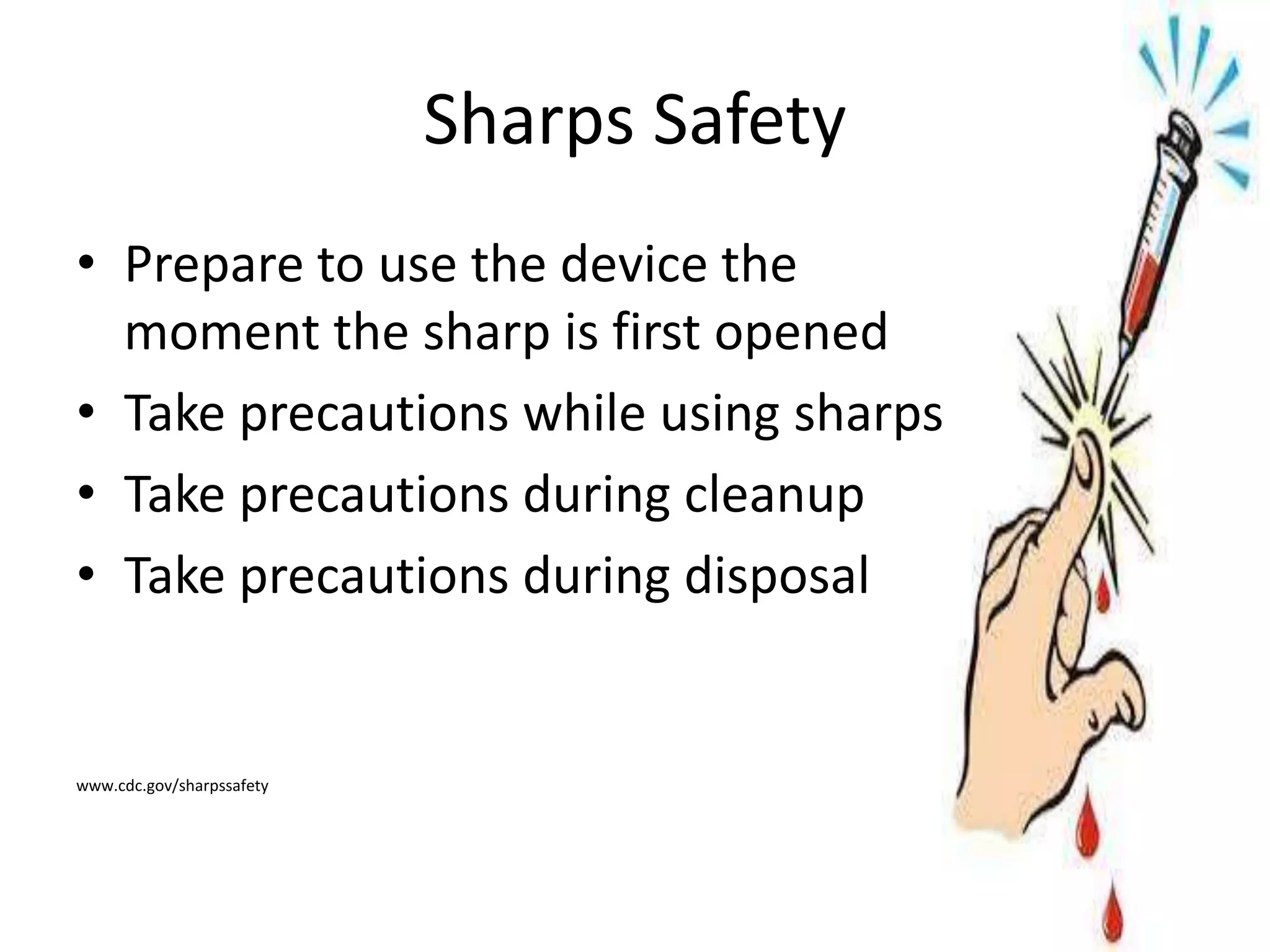 Needle stick injury and hazards of needle stick | PPT