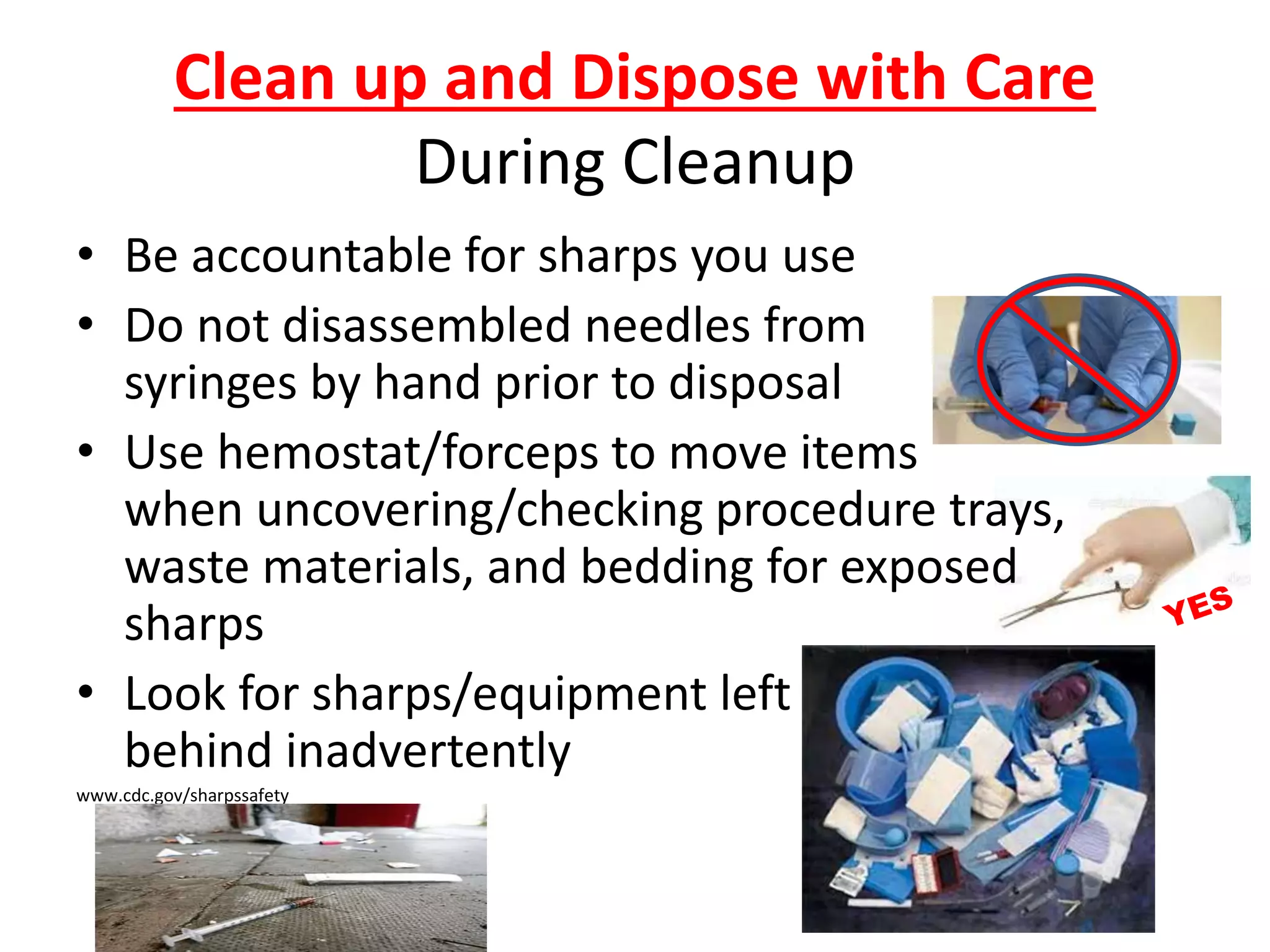 Needle stick injury and hazards of needle stick | PPT