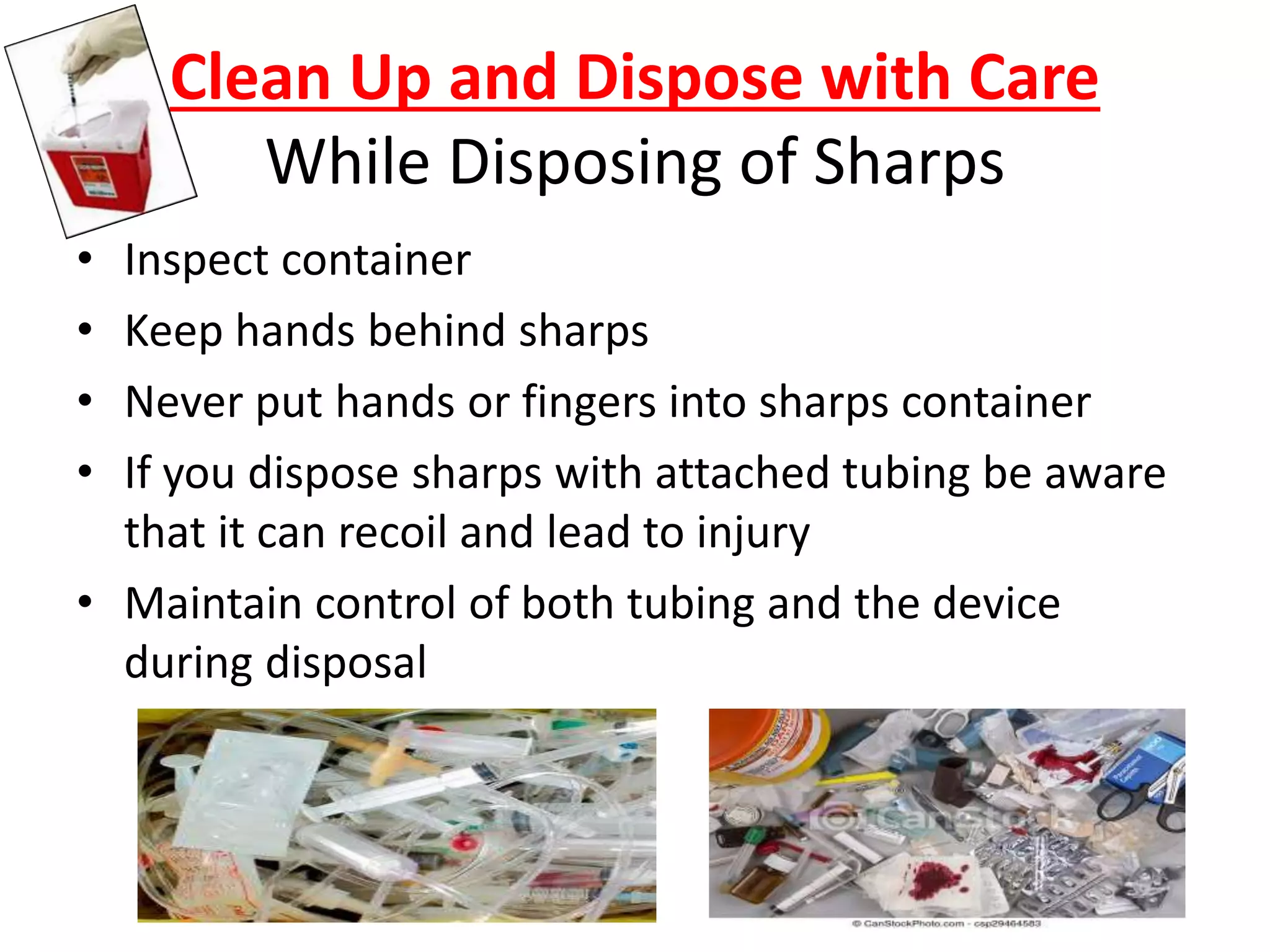 Needle stick injury and hazards of needle stick | PPT