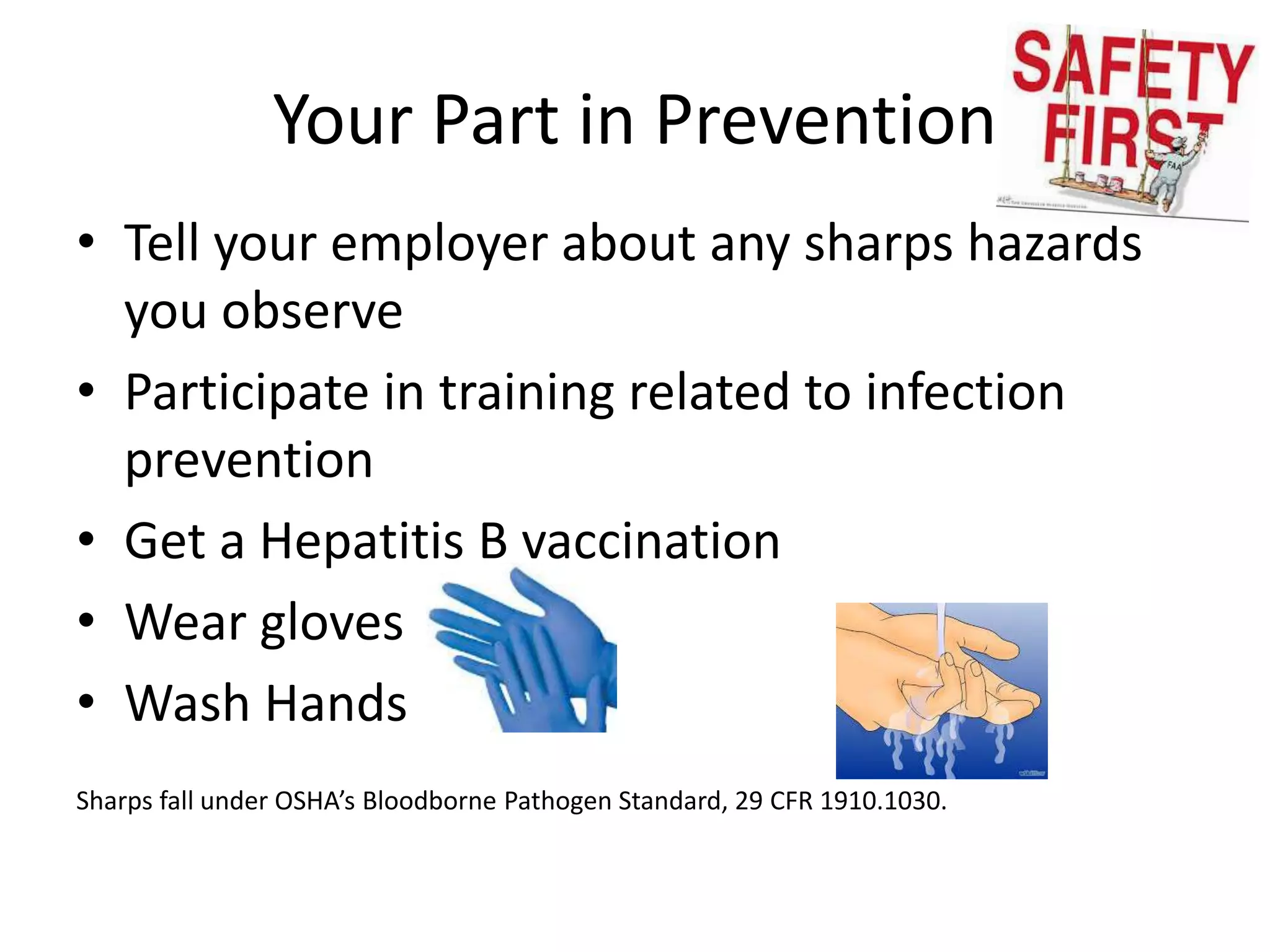 Needle stick injury and hazards of needle stick | PPT