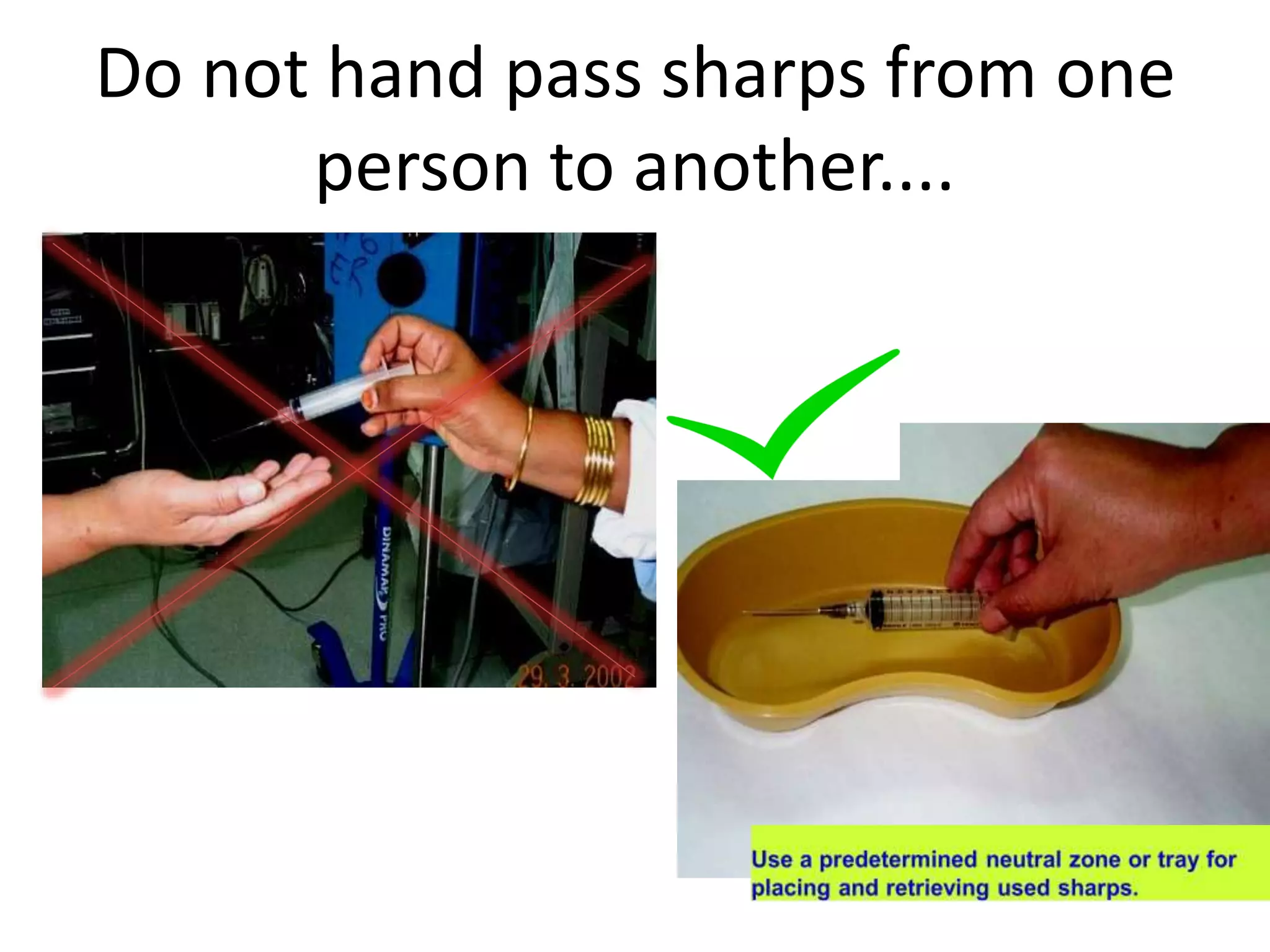 Needle stick injury and hazards of needle stick | PPT