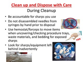 Needle stick injury and hazards of needle stick | PPT