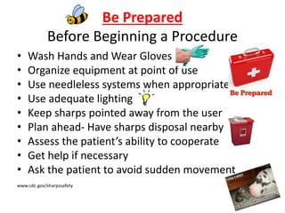 Needle Stick and Sharps Exposure Prevention for Students.ppt