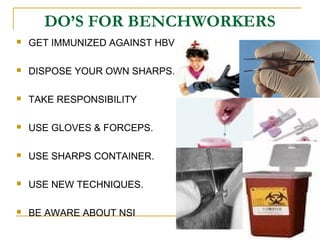 Needle stick injury BE aware...................... | PPT