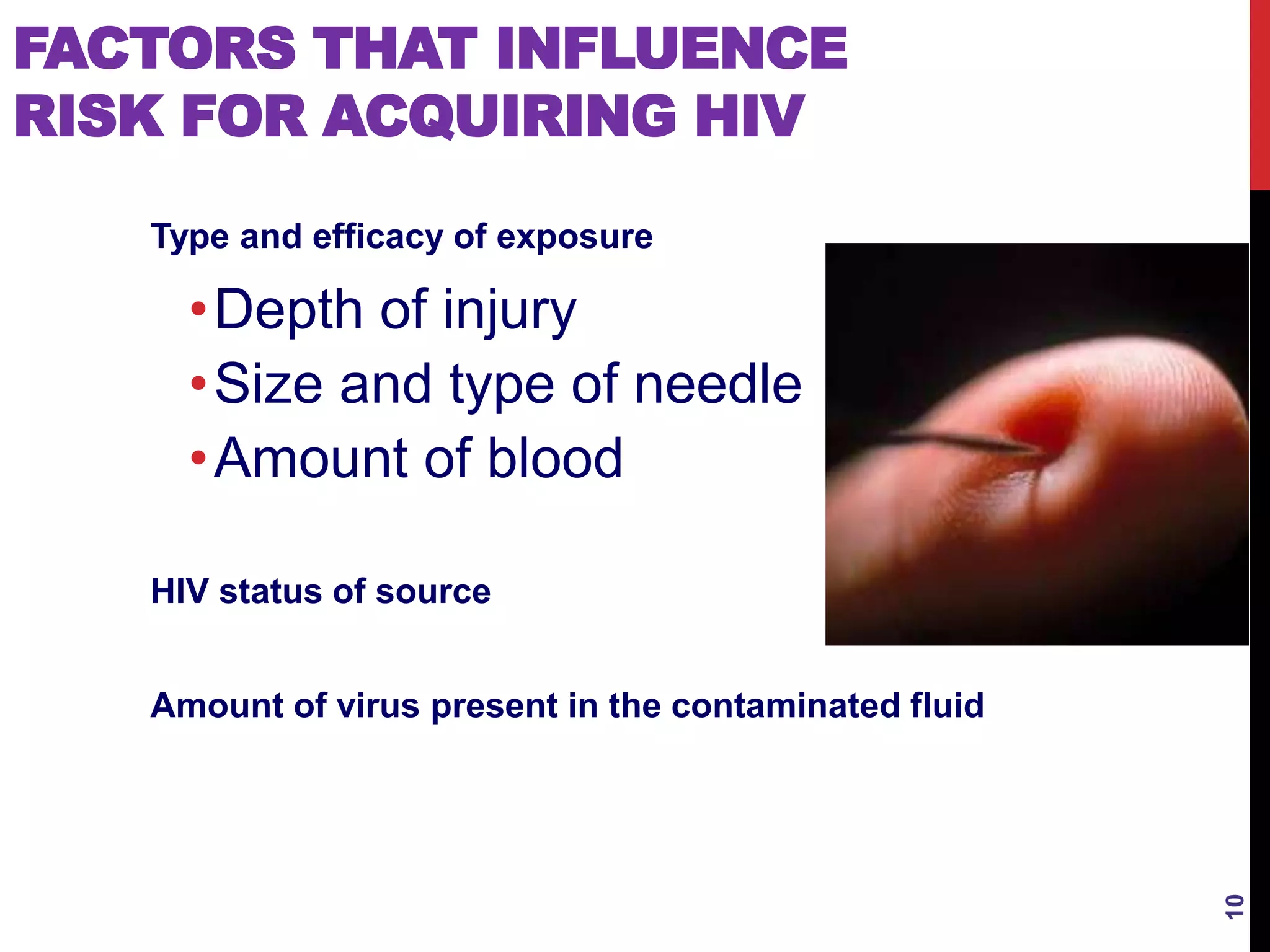 Needle stick injury | PPTX
