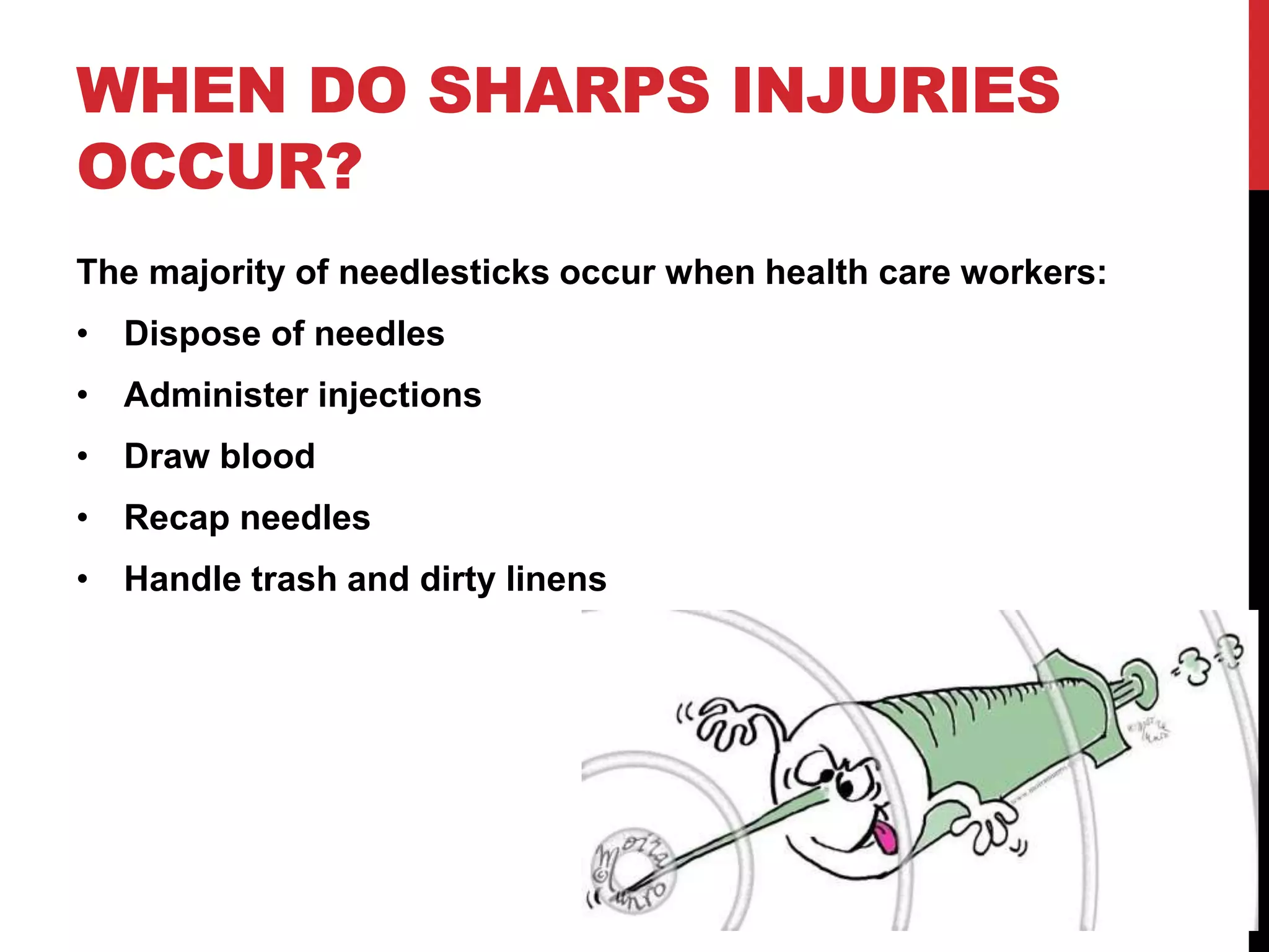 Needle stick injury | PPTX
