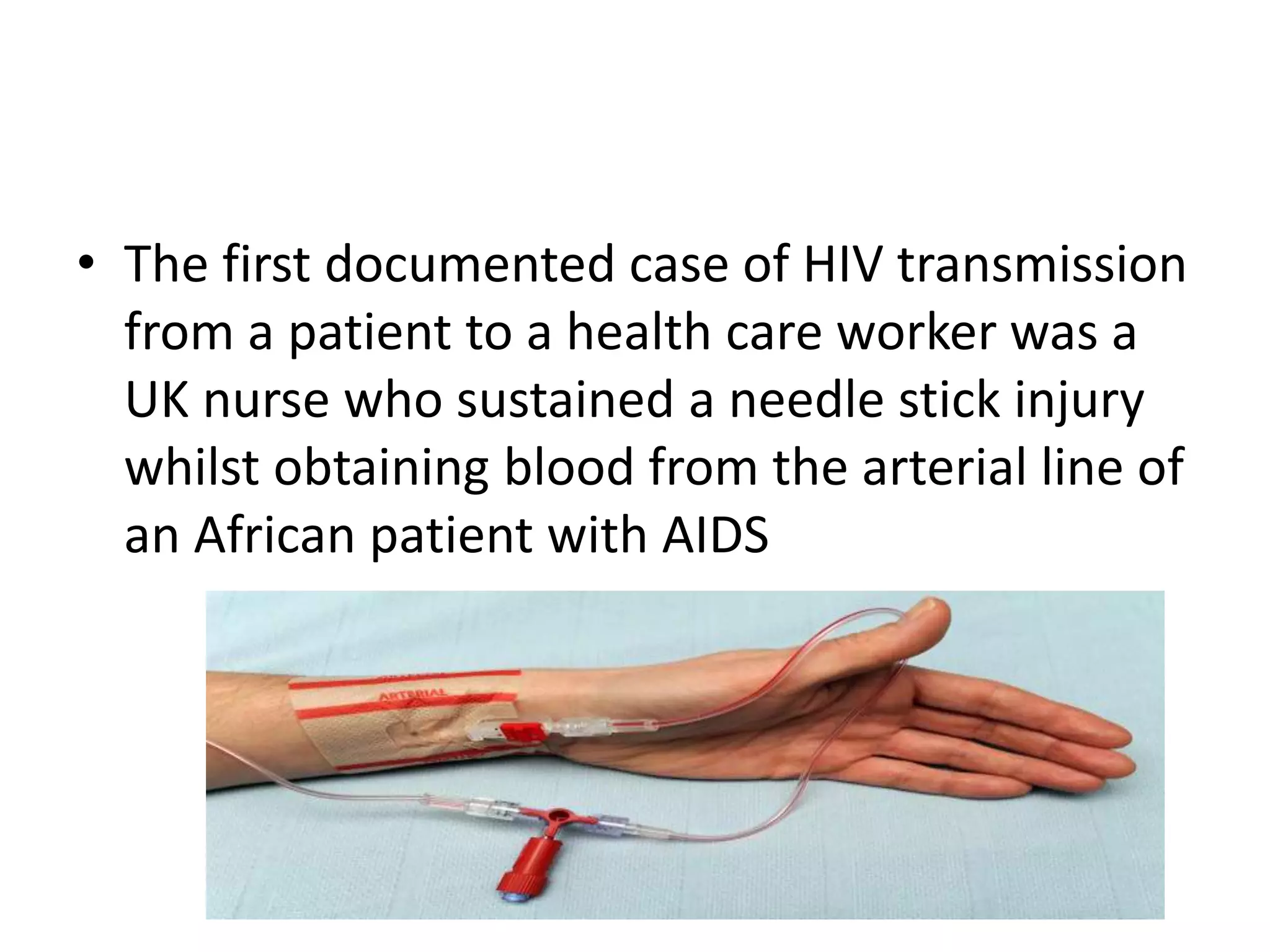 Needle stick injury | PPTX