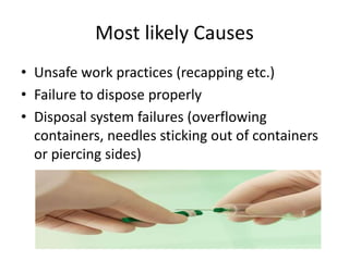 Needle stick injury | PPTX