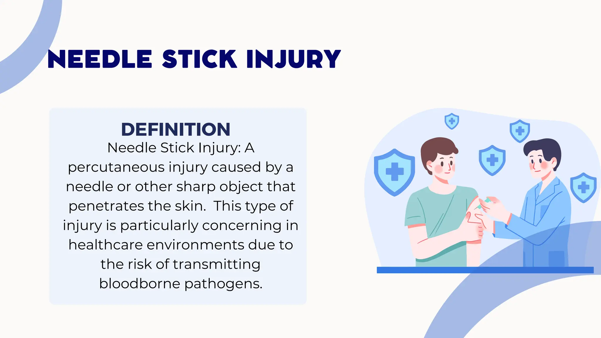 What is NSI ? (Needle stick injury) | PDF