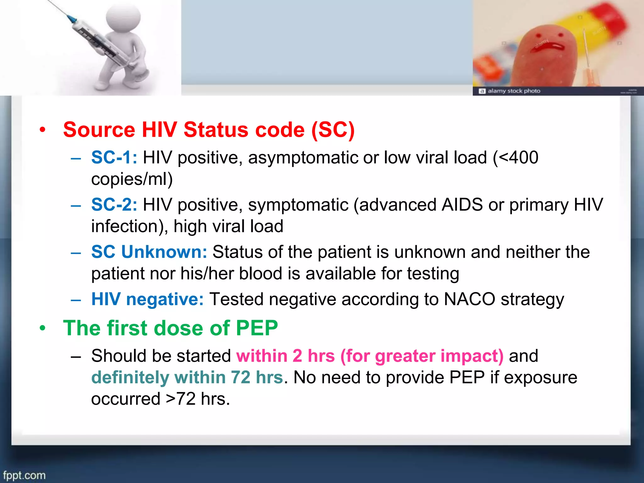 Needle stick injury Prevention and Management by Dr. Rakesh Prasad Sah | PPT