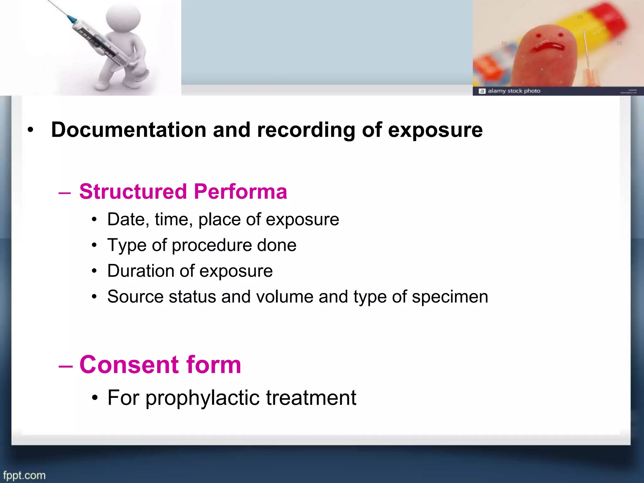 Needle stick injury Prevention and Management by Dr. Rakesh Prasad Sah ...