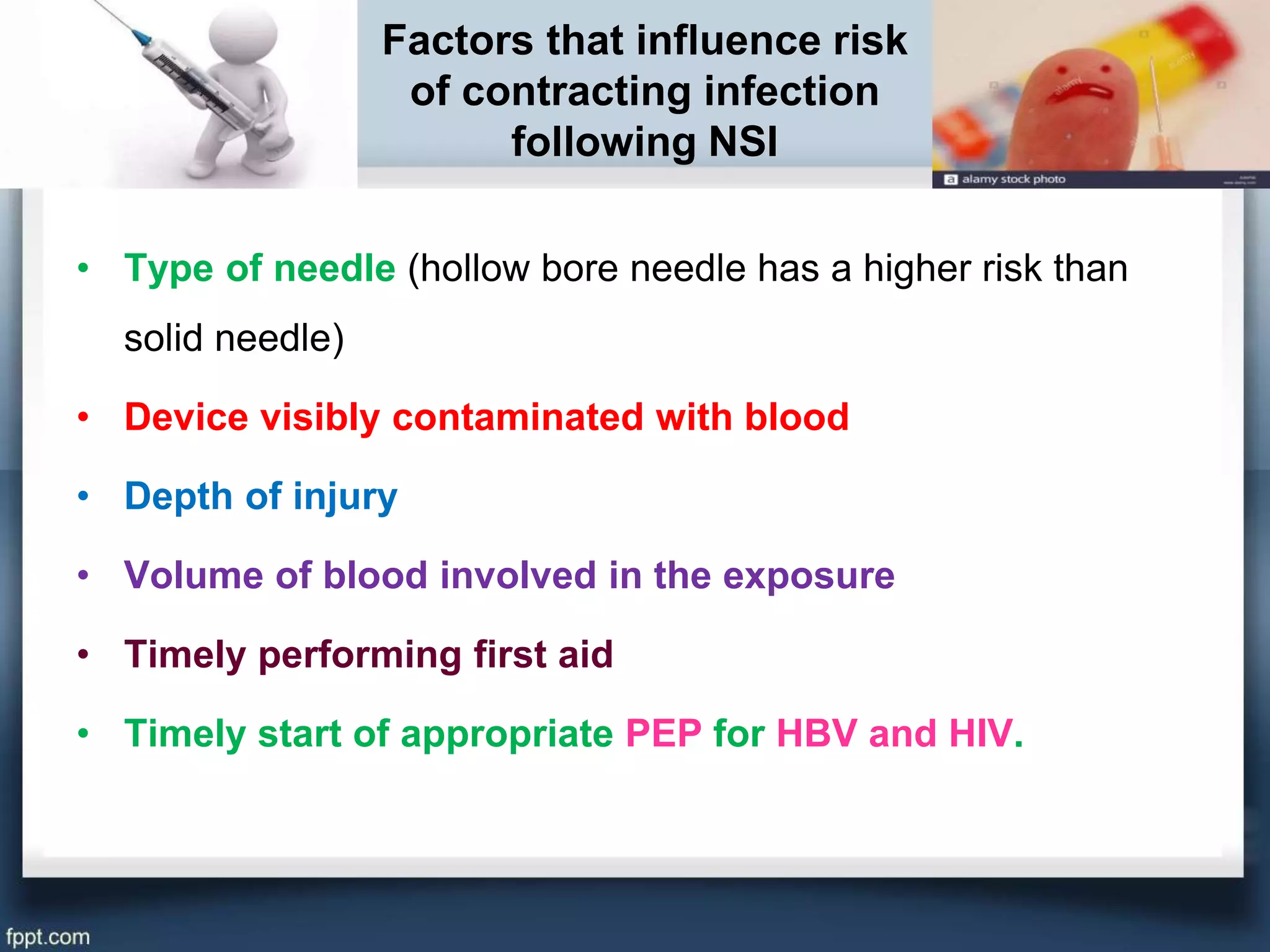 Needle stick injury Prevention and Management by Dr. Rakesh Prasad Sah ...