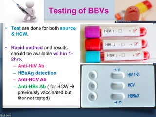 Needle stick injury Prevention and Management by Dr. Rakesh Prasad Sah ...