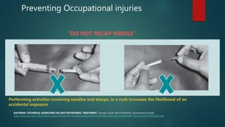 Needle stick injury management | PPTX