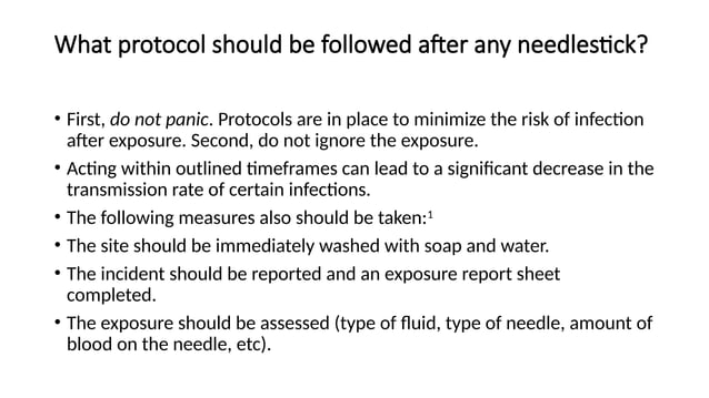 NEEDLE STICK INJURY(NSI) PPT TREATMENT PROTOCOL.pptx