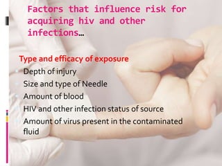 needles Tick in working in hospital health care worker | PPTX ...